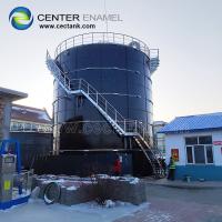 China Potable Water Storage Tanks Double Coating 0.40mm Thickness for sale