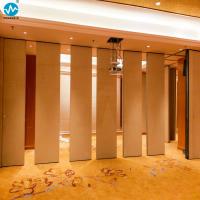 China Sliding Walls Operable Acoustic Partition Screen For Hotel Restaurants for sale