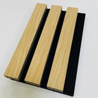 China Akupanel Acoustic Slat Panel Wood Modern Interior Sound Proof Wall Decoration Acoustic Wall Panels for sale