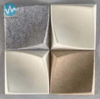 China 3D Polyester Fiber Acoustic Panel  For Wall cladding of Office for sale