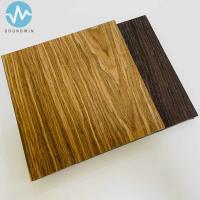 China Invisible Acoustics Microperforatedacoustic Panel  MDF Panel Trap The Noise For Public Spaces for sale