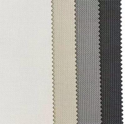 China 5% Openness Sunscreen Fabric for Roller Blinds Roller Shade PVC Screen 75% PVC and 25% Polyester for sale