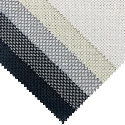 China 410gsm Polyester Sunscreen Fabric Curtain Roller Blinds 2m 2.5m 3m SGS for sale