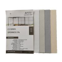 China Sunlight shutters 5% openness 370g 30% polyester and 70% PVC roller blinds fabrics for window treatment for sale