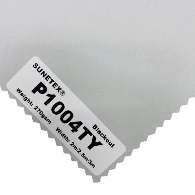 China Light Fastness 4.5 Polyester Window Silver Backing Blackout Fabric 2m 2.5m 3m for sale