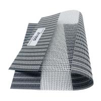 China 328GSM Duo Roller Blinds Sunscreen Zebra Fabric Antibacterial for sale
