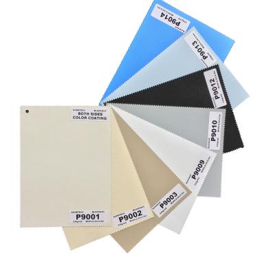 China 100% Blackout White Coating Roller Blinds Fabrics For Window Blinds for sale
