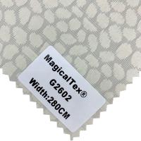 China Greenguard Jacquard Blinds Polyester Roller Fabric Foam White Coating for sale