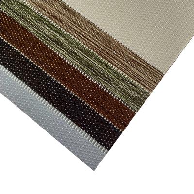 China 2.85m Window Rolling Shutter Blackout Zebra Blinds Fabric 50mm 75mm for sale