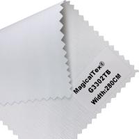 China Blockout custom 100% polyester 2.8m width Foam white coating roller blinds fabrcs for window treatments for sale