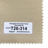 China ISO105B02 Fiberglass Sunscreen Fabric Roller Blinds 47*36'' for sale