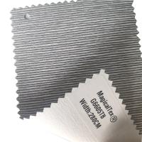 China 340gsm Fireproof Blackout Roller Blinds Fabric White Coating for sale