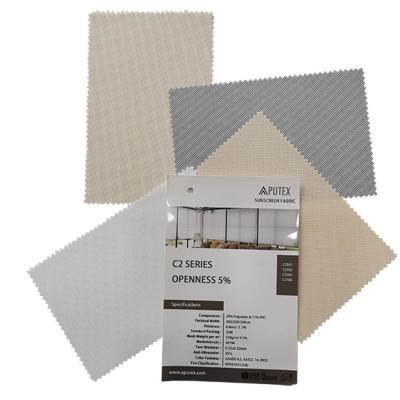 China Sunscreen Blackout Roller Blind Polyester Outdoor Fabric Anti Uv Waterproof for sale