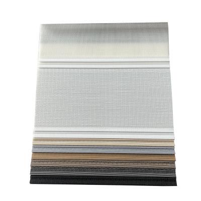 China 50% Semi Blackout Sheer Zebra Blinds Fabrics For Home Decor for sale
