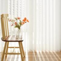 China 10cm 12cm Sheer Vertical Blinds Fabric Anti Mildew Oil Proof for sale