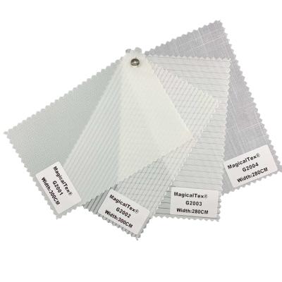 China Fire-Proof 100% Polyester 2.8M Width Semi Blackout Polyester Roller Blinds Fabric For Luxury Home Decor for sale