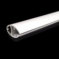 China Motorized 78mm Roller Blind Aluminium Tube Bottom Rail 13 Cover for sale