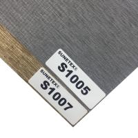 China 60mm 100mm 100% Polyester Day And Night Combi Blinds Material 230g for sale