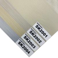 China Double Layer Day And Night Blind Zebra Curtain Fabric Roll Length 50m for sale