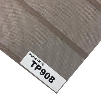 China 55mm Repeat Triple Zebra Blinds Fabric For Western Restaurants for sale