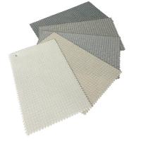 China Grade 8 Wholesales 29% Polyester 71% PVC Sunscreen Roller Blinds Curtain Blackout Fabric for sale
