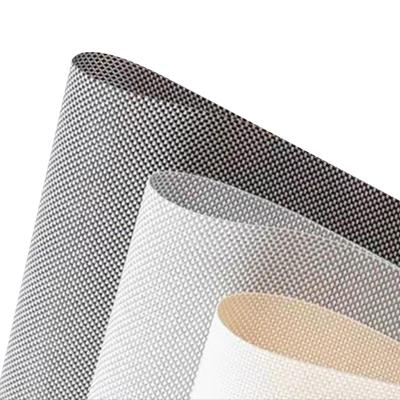 China Flame Retardant Sunshade Sunscreen Roller Blind Fabrics For Home Decor for sale