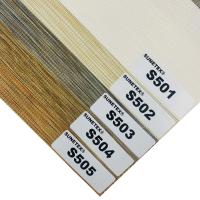 China Light Adjustable Zebra Roller Blinds Fabric Day And Night for sale