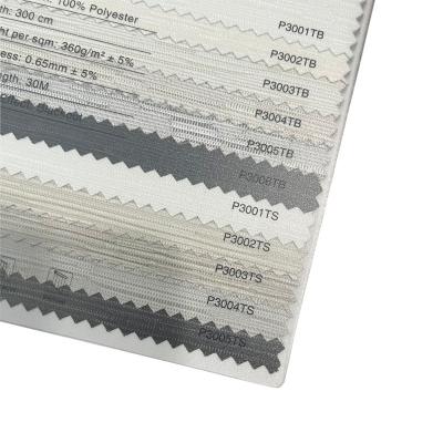 China Textured Fabricante Polyester Blind Fabric Window Shade Blackout Cortina Roller Sunscreen for sale