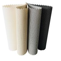 China 3% Openness Cortinas Y Persianas Polyester Sunscreen Fabric PVC Roll Up Blinds for sale