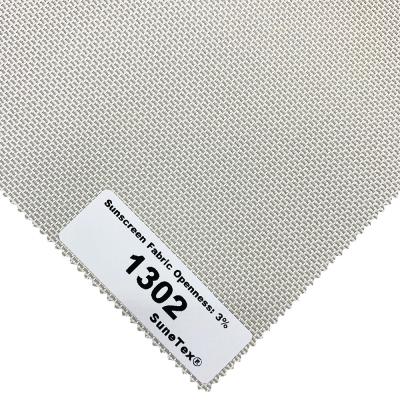 China 3% Openness Sun Shade Fireproof Roller Blinds Fabrics For Window Decor for sale