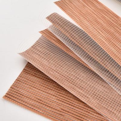 China Zebra Blind Roller Shades Polyester Blackout Sunscreen Zebra Fabric for sale