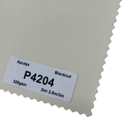 China Double Side Same Color 100% Blackout Roller Blinds Fabric For Window Treatment for sale