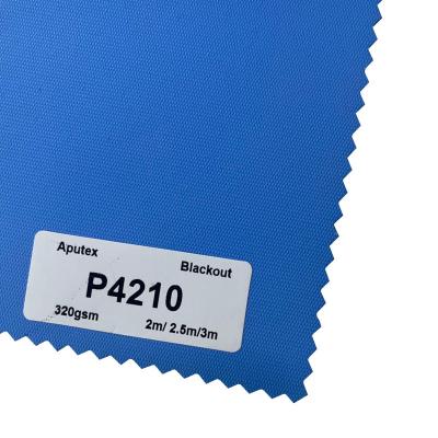 China 38mm Aluminum Tube Blackout Roller Blinds Fabric For Window Decoration for sale