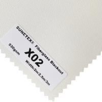 China Persianas Y Cortinas 0% Openness Fiberglass Blackout Roller Fabrics 3m Width for sale