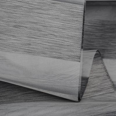 China Korean Style Zebra Blinds Fabric Delicate Horizontal Day And Night for sale