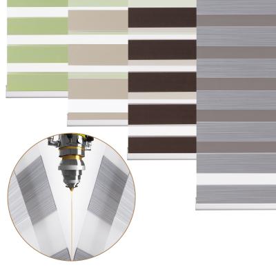 China Custom Zebra Blind New Day Night Roller Blind Fabric For Office Window for sale