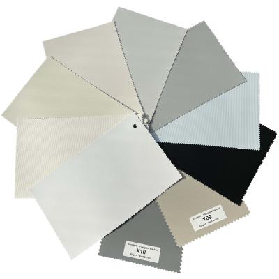 China Integrated 0% Openness Roller PVC Blackout Fabrics For Bedroom Decoration for sale