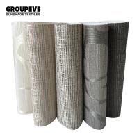 China Windows 100% Polyester Roman Blinds Fabric 100% Blackout for sale