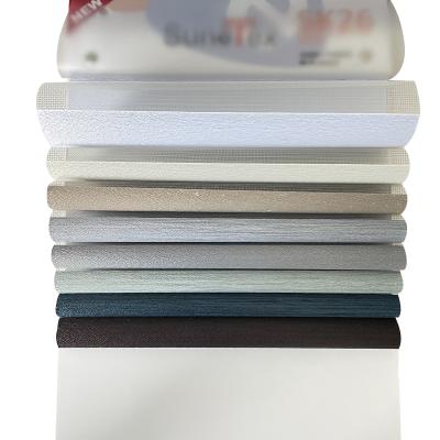 China zebra blackout double in home top roller blinds and fabric window coverings shades with sheer fabric warehouse for sale