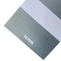 China 100% Polyester Builtin Blinds Between Glass Blackout Sheer Roll Up Blinds Fabrics For Home for sale