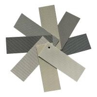 China Sun Shade Electric Motorized Semi Blackout Windows Blinds Fabric Flame Retardant for sale