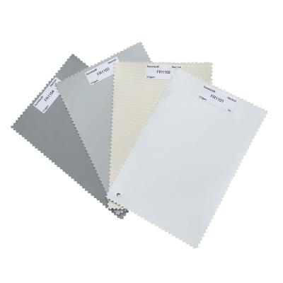 China High End Plain Color FR 3m Width Blackout Roller Blinds Fabrics For Hotel for sale