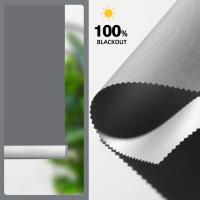 China Roll Length Of 40m Office And Home Waterproof UV Proof Blackout Colorfast Material Roller Blind Fabric for sale
