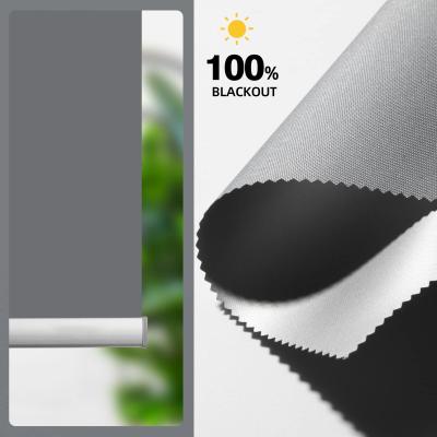 China Roll Length Of 40m Office And Home Waterproof UV Proof Blackout Colorfast Material Roller Blind Fabric for sale