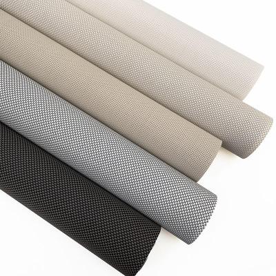 China Sunscreen Roller Blind Fabrics 5% Openess Outdoor Blinds Fabric Material for sale