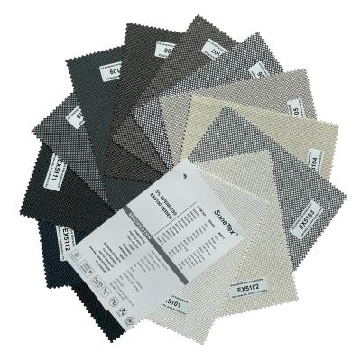China Exterior 5% Openness Solar Screen Fabric Roll For Window Decor for sale