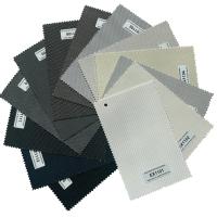 China Plain 1% Openness Sunscreen Roller Fabric For Office And Project Indoor Polyester for sale