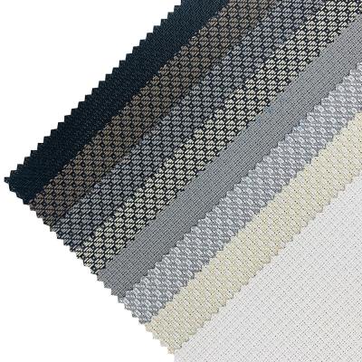 China Polyester Roller Jacquard Sunscreen Window Fabric 5% Openness Rate Waterproof for sale