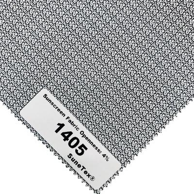 China Polyester Solar 4% Openness Textured Pattern Roller Blind Fabrics For Window Treatment for sale