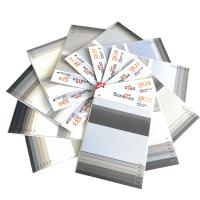 China 100% Polyester Zebra Blind Fabric Roll 50 M/Roll For Roll Up Curtain for sale